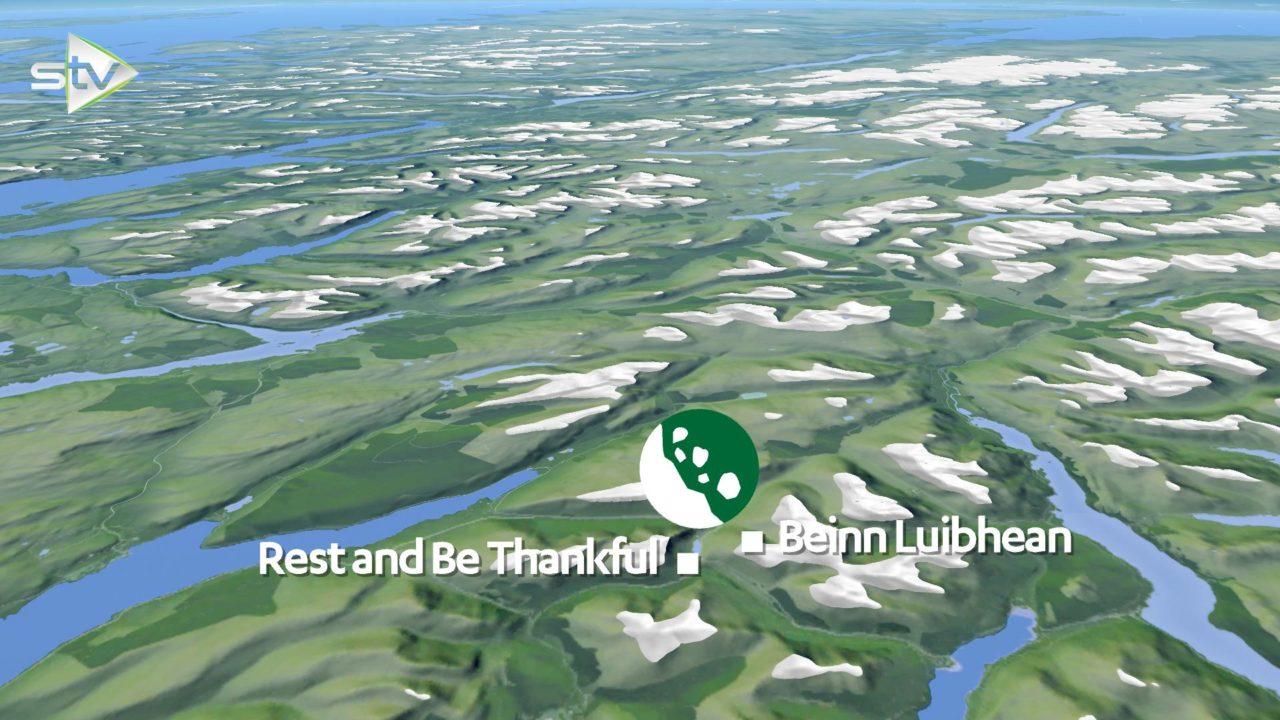 Landslip closes A83 road at the Rest and Be Thankful | STV News