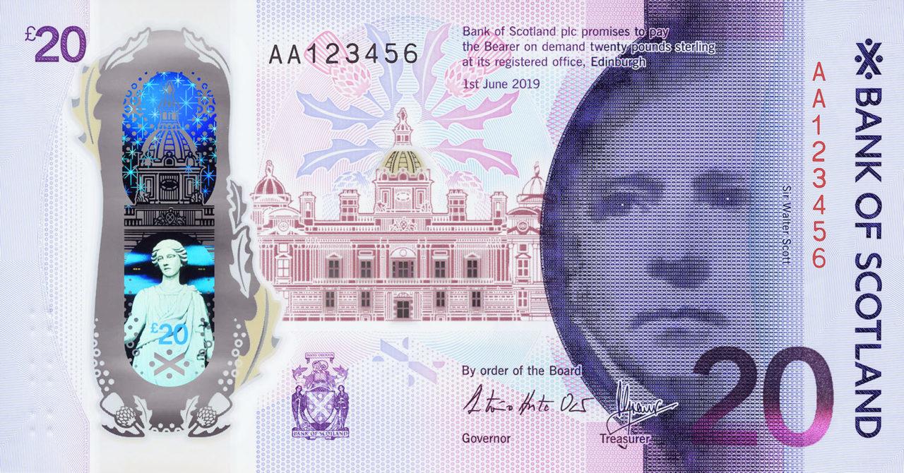 New Bank of Scotland £20 note enters circulation | STV News New Bank of Scotland £20 note enters circulation | STV News