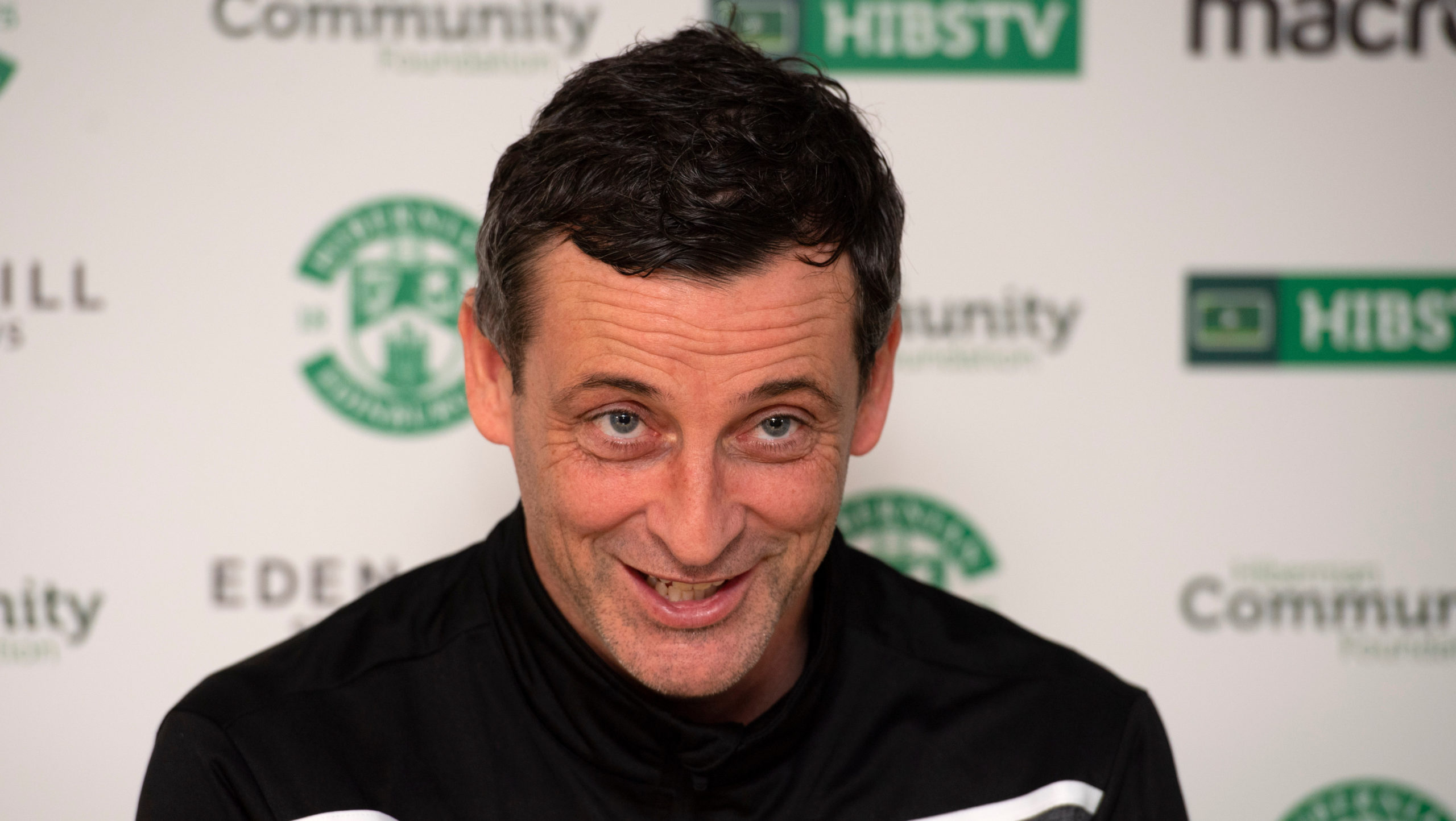 Ross says Hibs' positivity can bring exciting end to season | STV News