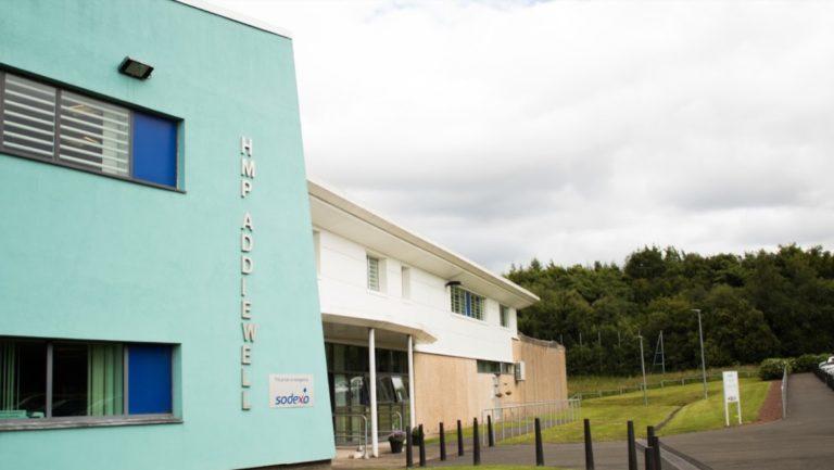 Violent prisoner who slashed fellow inmate while victim's son looked on ...