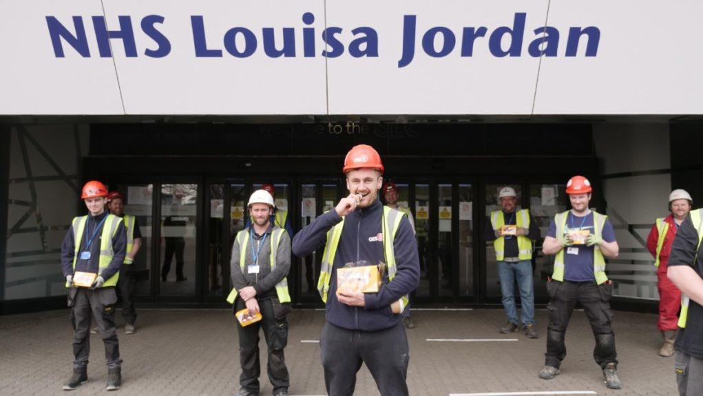 Tunnock's donates thousands of biscuits to NHS Louisa Jordan | STV News