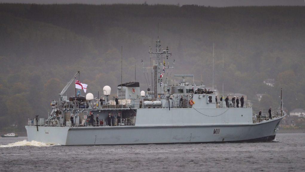 Minehunter returns home after three-year Gulf mission | STV News