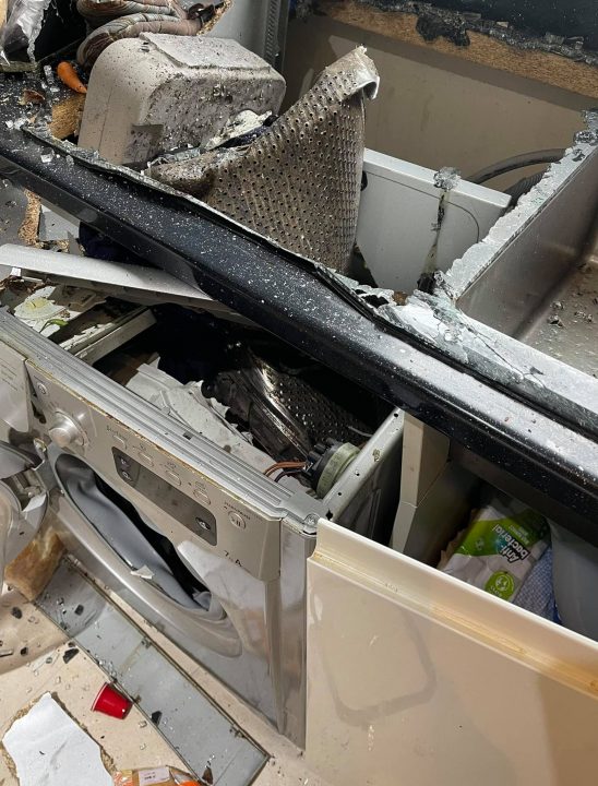 Whirlpool investigating mum's 'exploding' washing machine | STV News