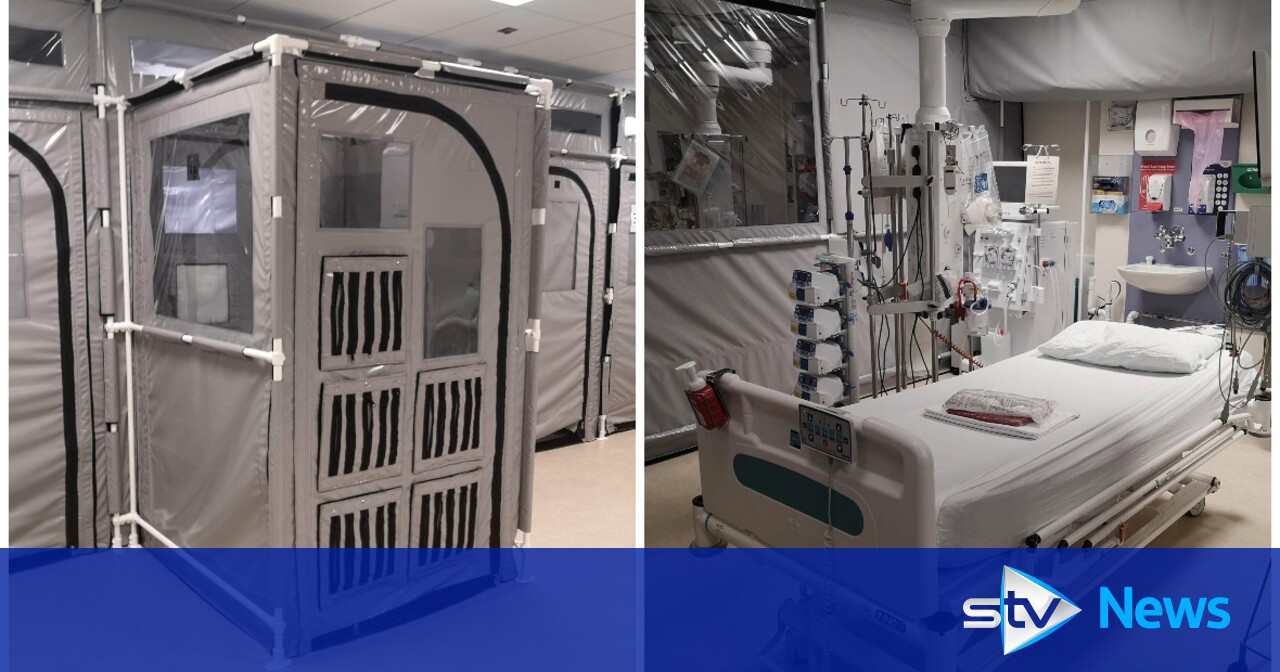 Isolation pods installed to ease pressure on hospitals | STV News