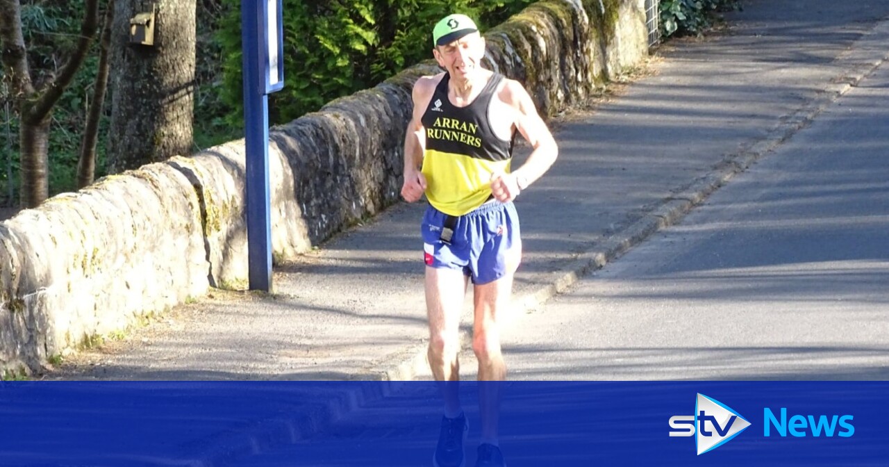 'I was turning 56... so I ran 56 miles around Arran' | STV News