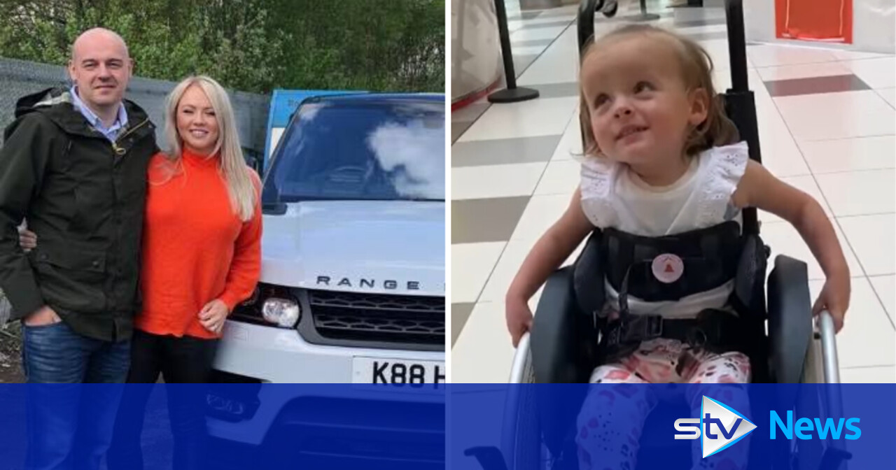 Little girl reunited with wheelchair after stolen car found | STV News