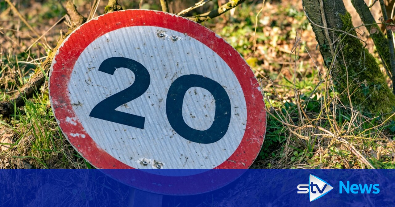 Plans to cut speed limits to 20mph delayed by Scottish Government | STV ...