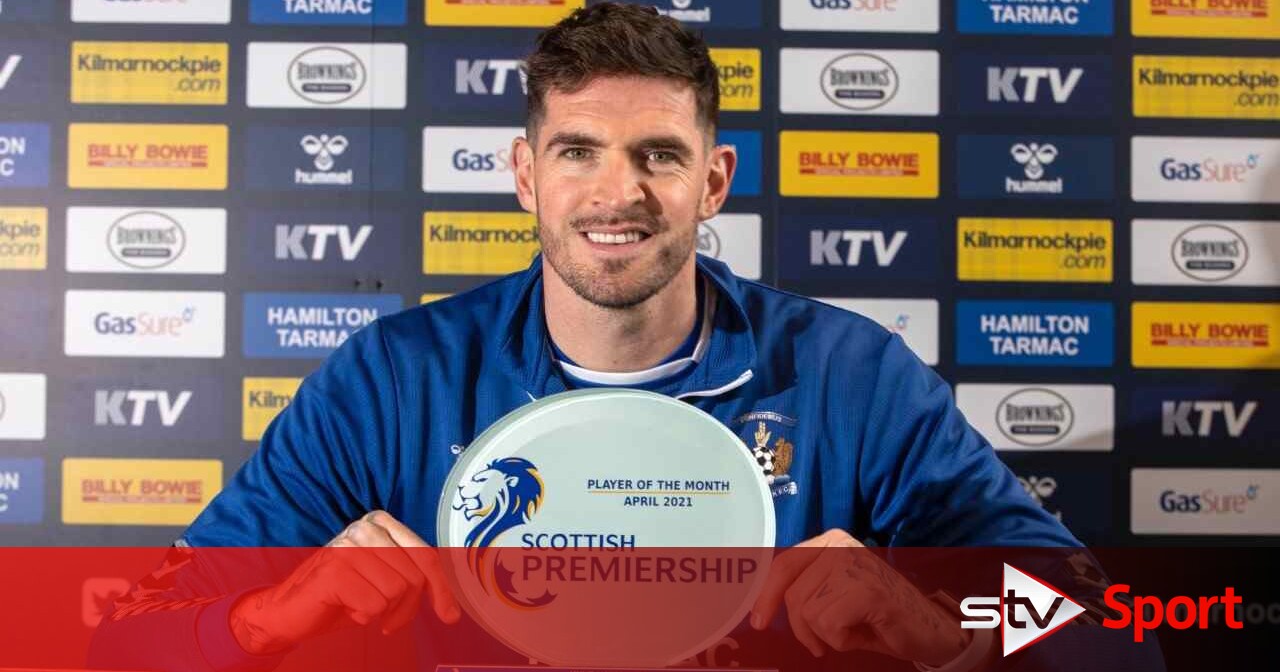 Kilmarnock's Kyle Lafferty wins player of the month award | STV News
