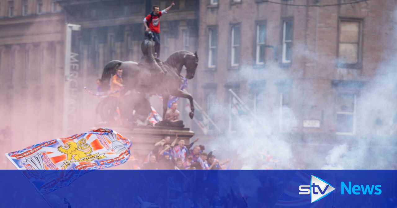 Dad-of-three Stephen Devine assaulted police officer at Rangers title ...