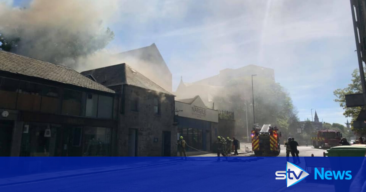 Fire breaks out above popular Aberdeen restaurant | STV News