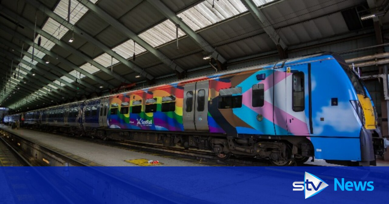 ScotRail claps back after complaint over rainbow Pride train | STV News