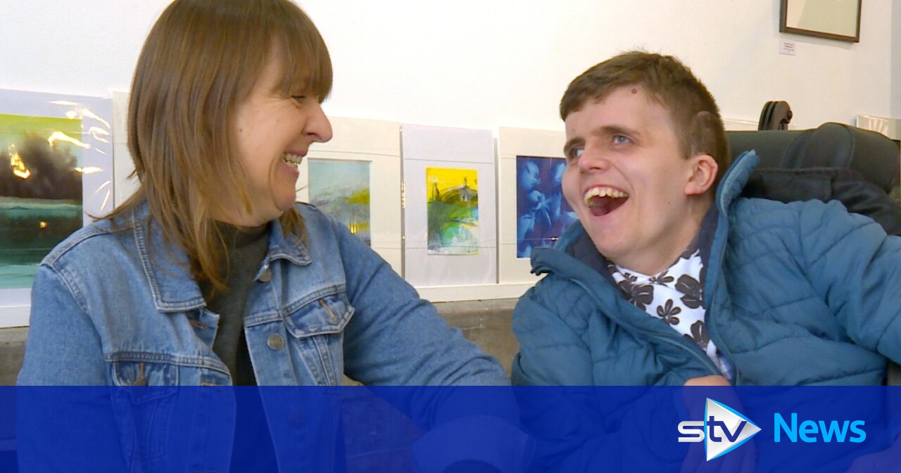 Disabled artists unleash creative side to beat lockdown blues | STV News