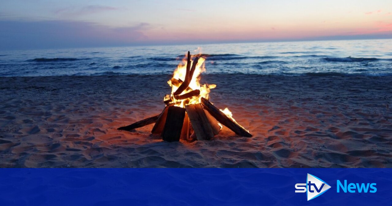Warning over beach fires after child burned by leftover embers | STV News