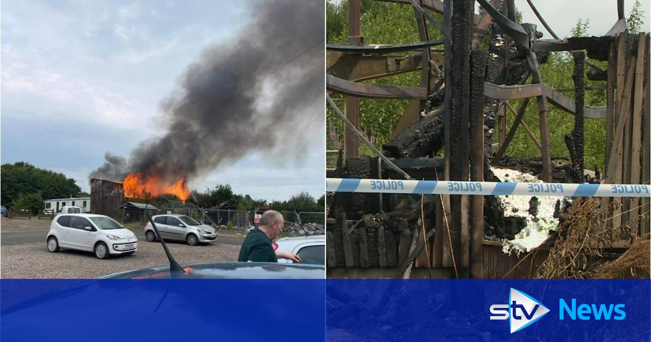 Zoo owners in 'complete shock' after fire destroys building | STV News
