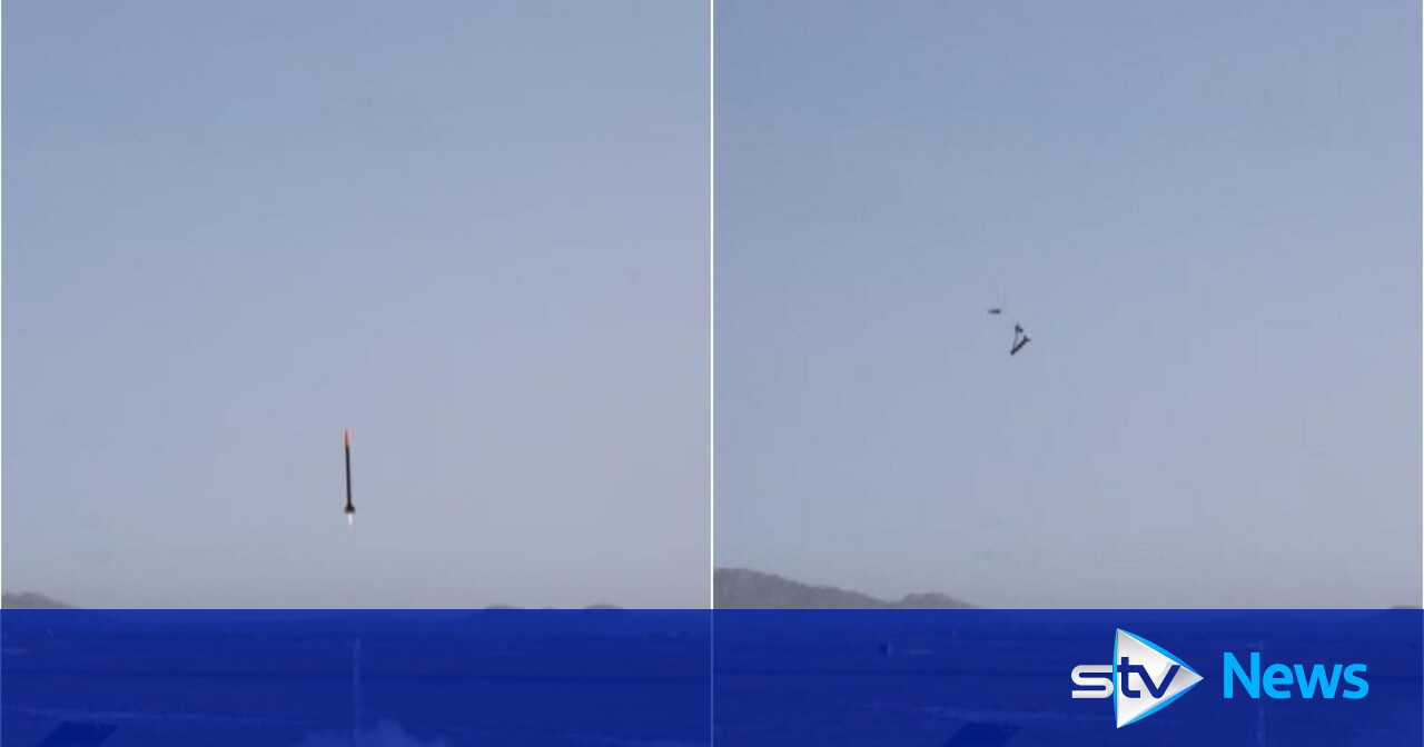 Rocket launch takes a dive amid Scotland's space hopes | STV News