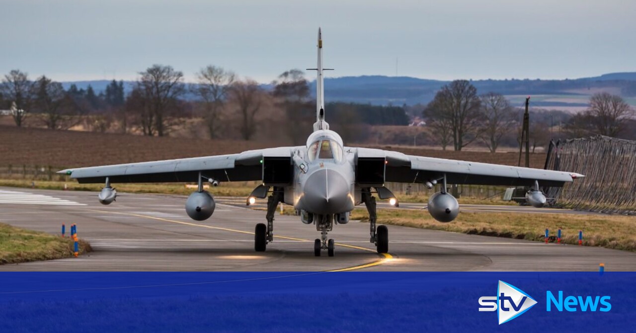 RAF fighter jets intercept Russian aircraft over North Sea | STV News