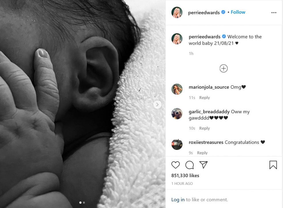 Little Mix star Perrie Edwards announces birth of baby | STV News