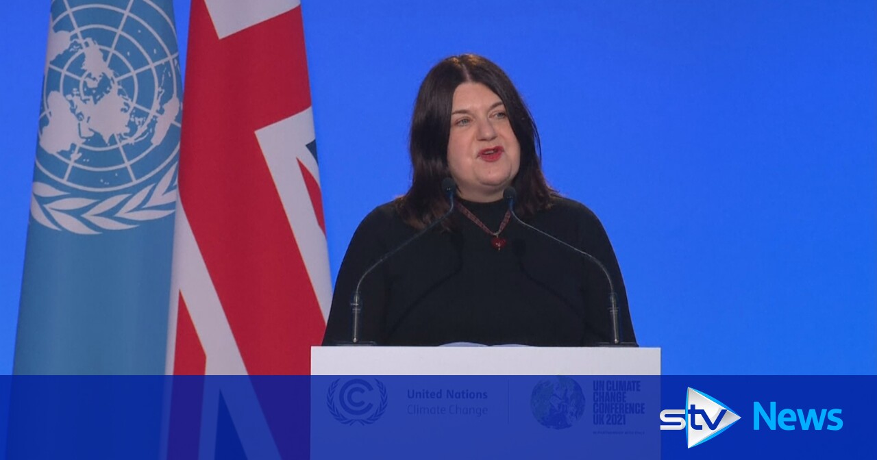 Susan Aitken tells COP26: 'Glasgow will be watching and judging' | STV News