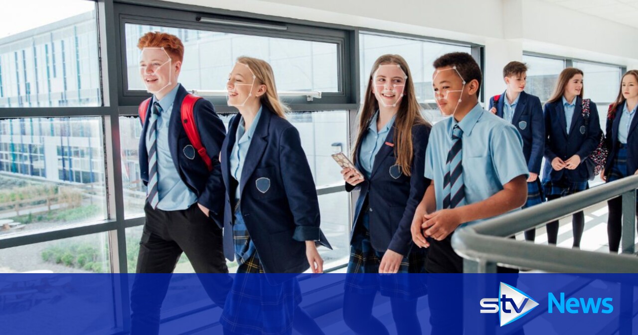 Facial recognition scanning pupils rolled out to school canteens | STV News