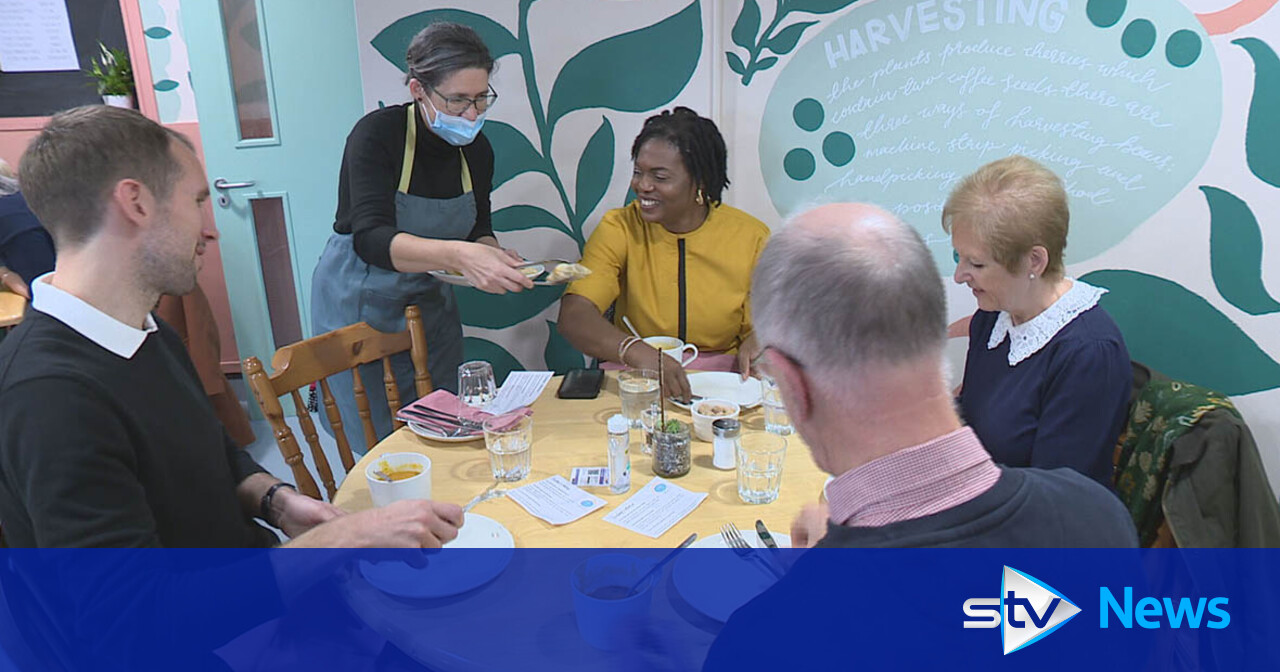 Surplus food on the menu as community cafe tackles waste problem | STV News