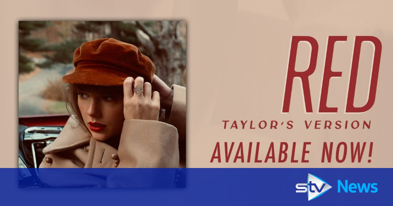 Taylor Swift thanks fans as she releases re-recorded Red album | STV News