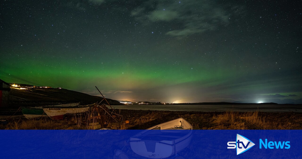 Clear skies over Scotland make Northern Lights visible | STV News