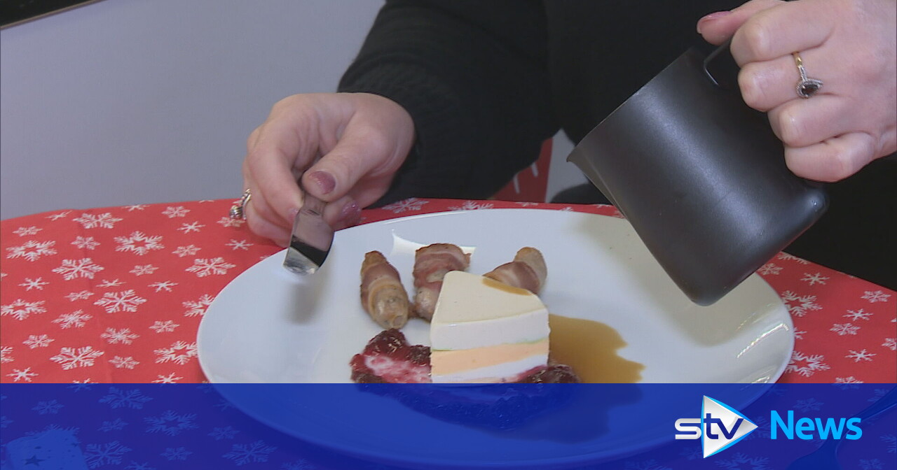 Gelato maker transforms Christmas dinner into ice cream treat | STV News