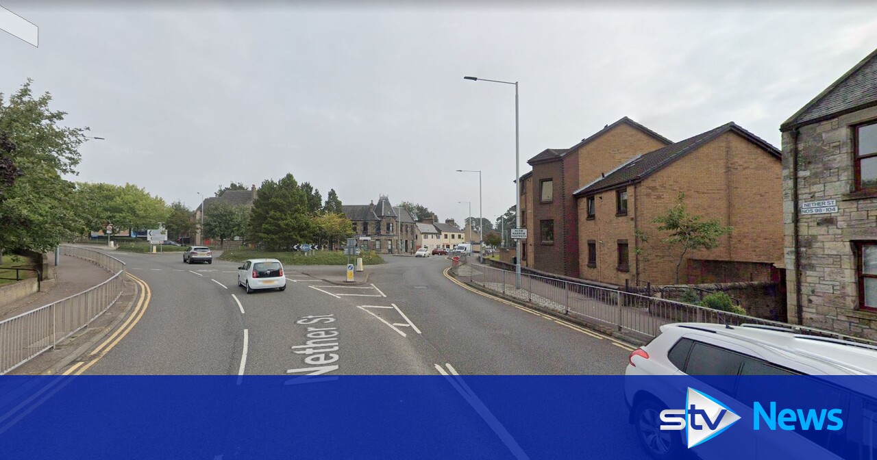 Man and woman in hospital after car crashes into trees at roundabout ...
