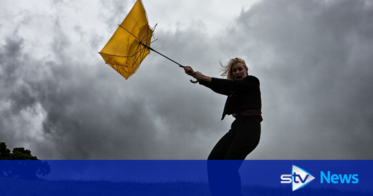 Scotland to be battered by winds of up to 70mph as Met Office weather ...