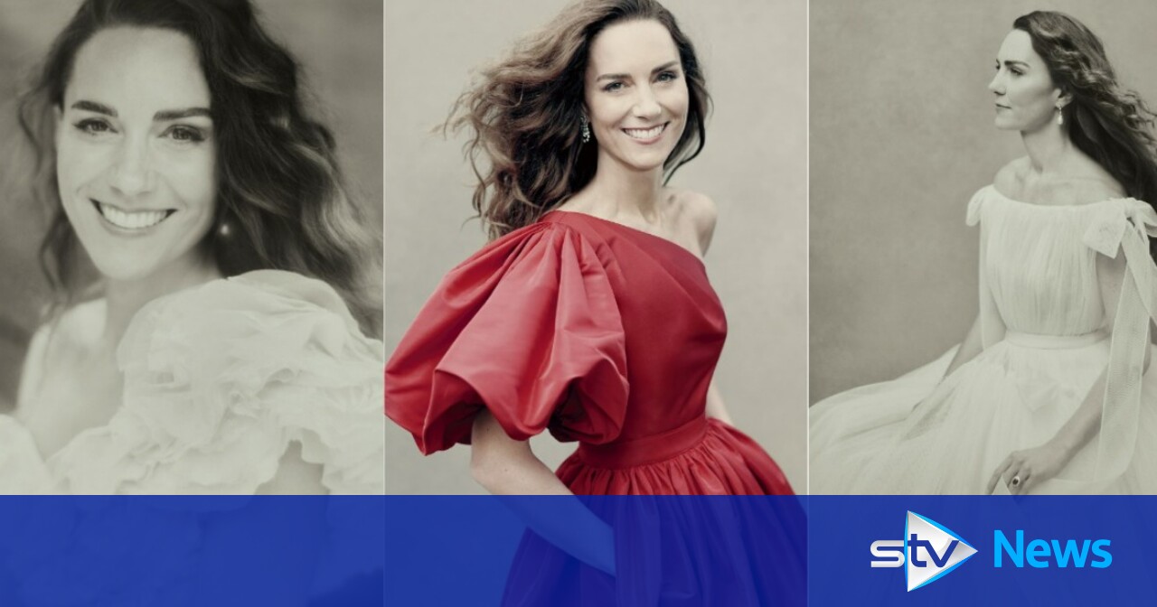 Kate releases three striking photographs to mark her 40th birthday ...