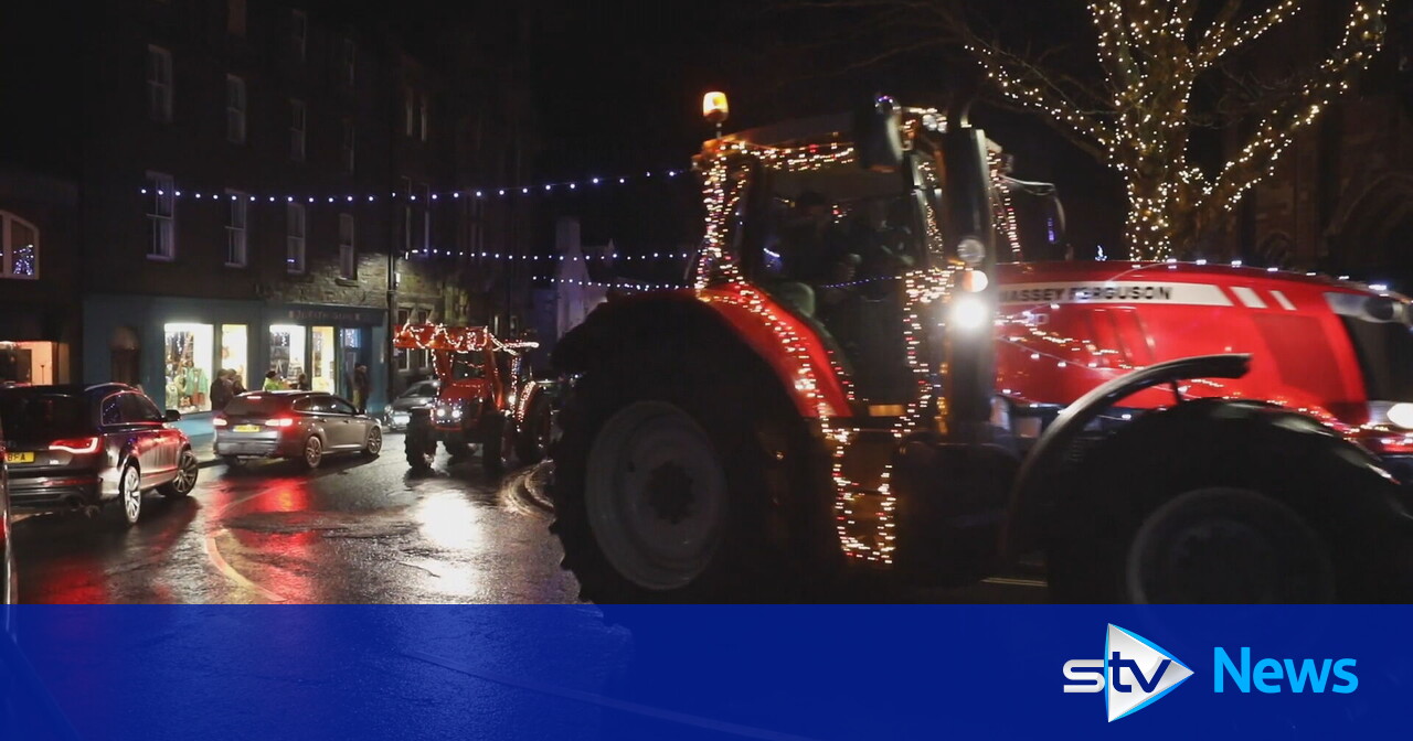 Thousands raised for charity as farmers arrange colourful tractor run ...