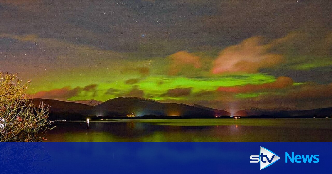 Incredible images of Northern Lights as phenomenon seen in Scotland ...