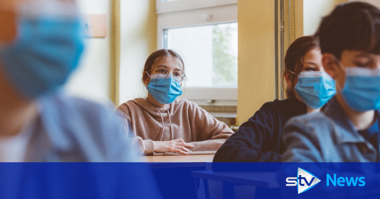 Face masks in school classrooms will be dropped at end of month | STV News