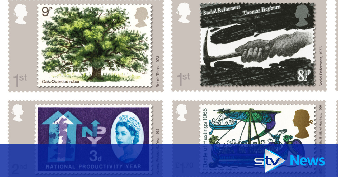 New stamps pay tribute to Royal Mail designer David Gentleman | STV News