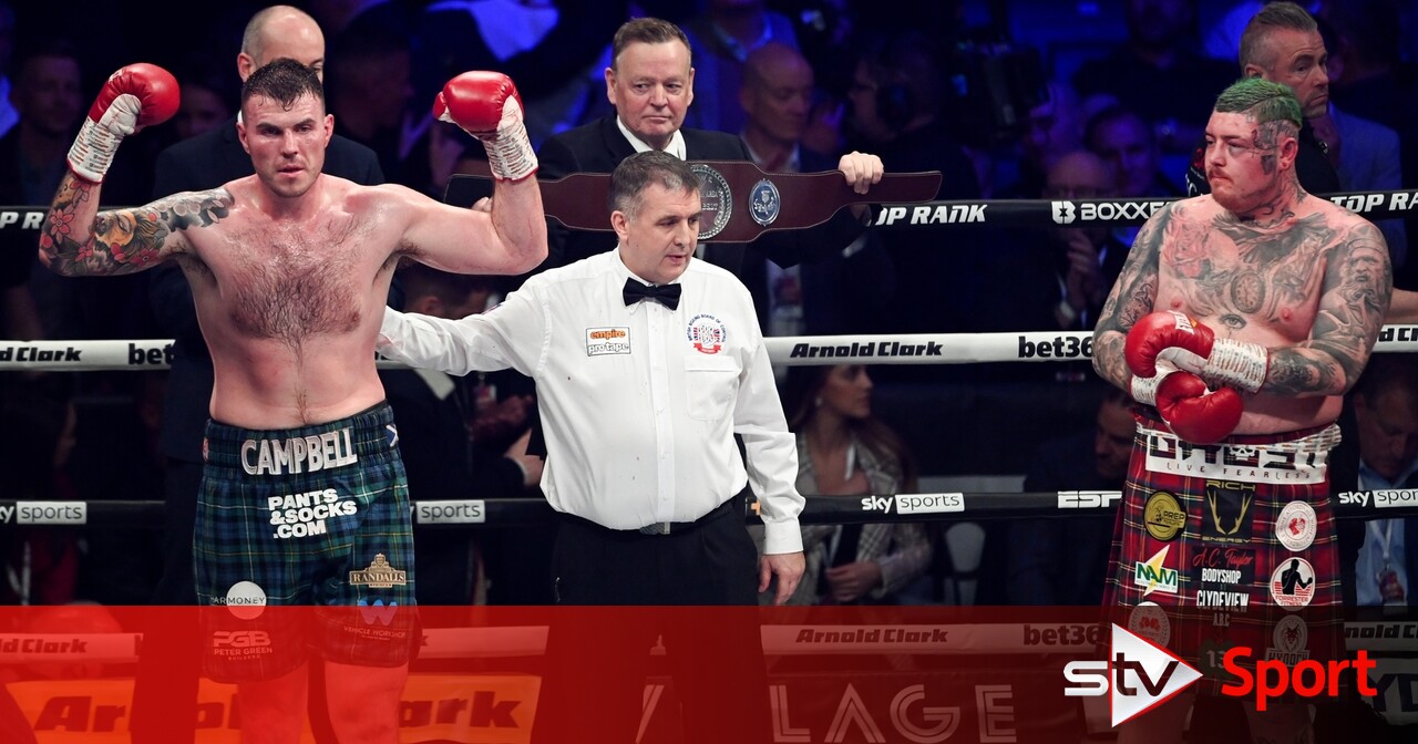 Nick Campbell stops Jay McFarlane to take Scottish heavyweight title ...
