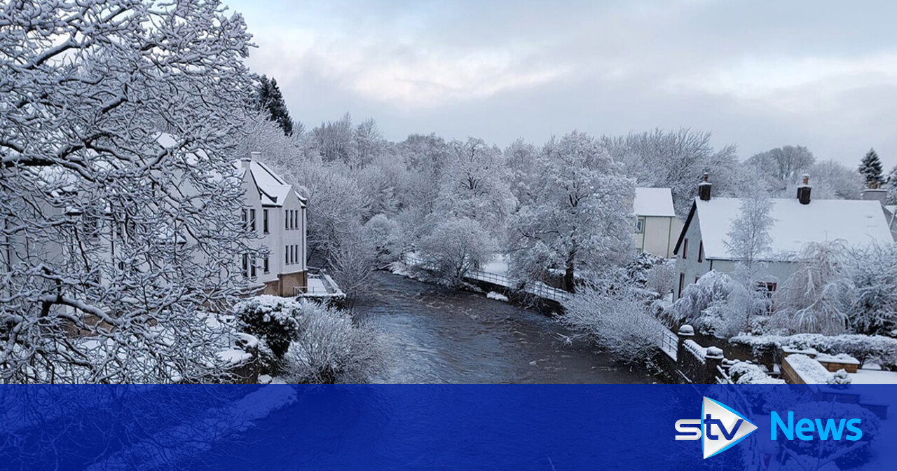 Yellow weather alert in place as 'thundersnow' sweeps across Scotland ...