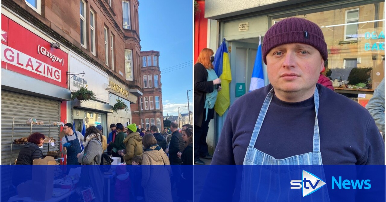 Deanston Bakery in Glasgow raises thousands to support people in war ...