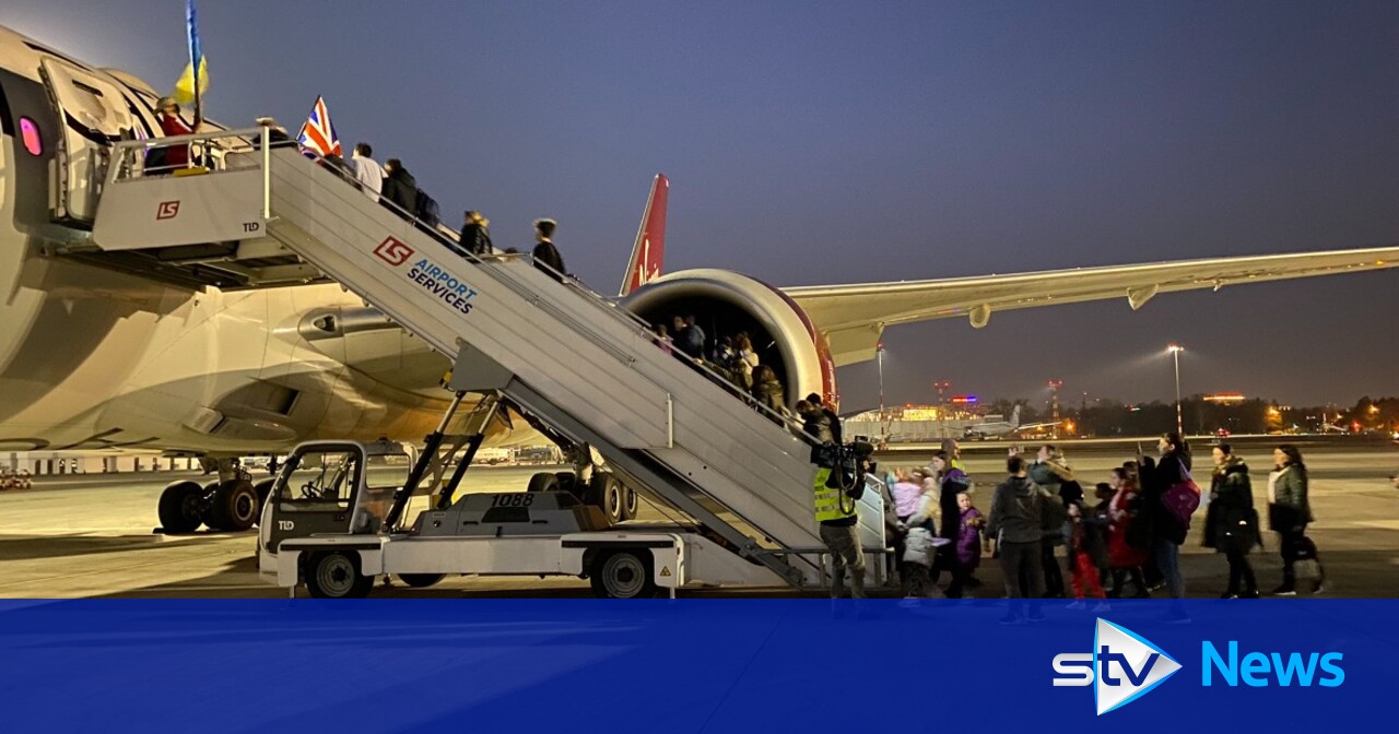 Ukraine: Evacuated Dnipro orphans arrive safely in Scotland following ...