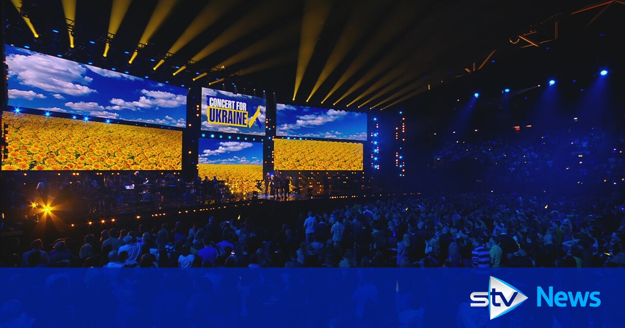 STV's concert for Ukraine raises over £12m for humanitarian appeal ...