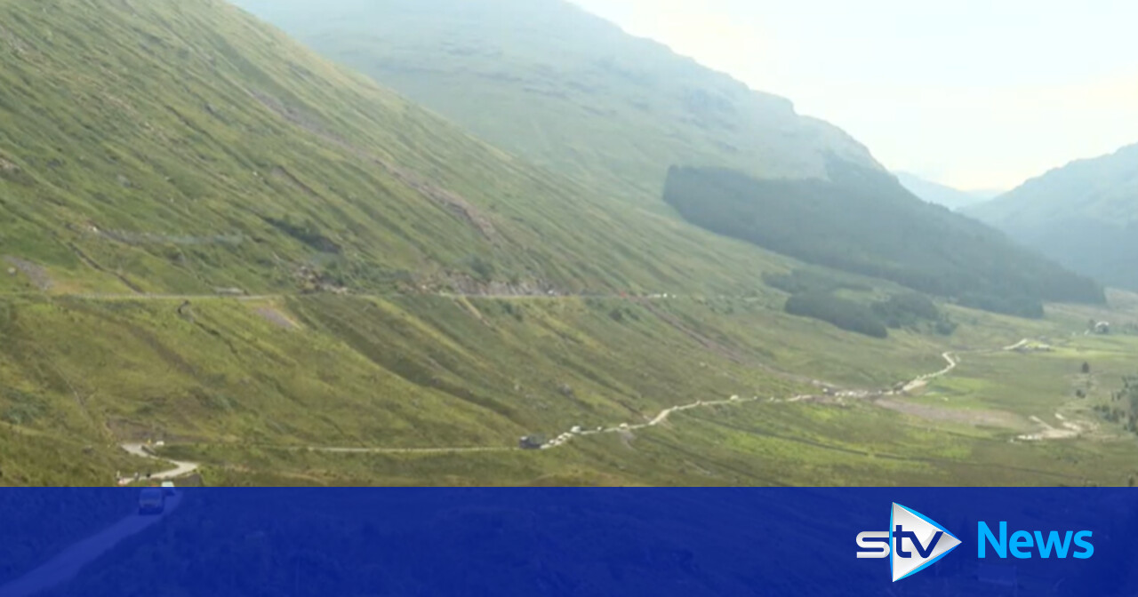 Overturned lorry blocking A83 Rest and Be Thankful in both directions ...