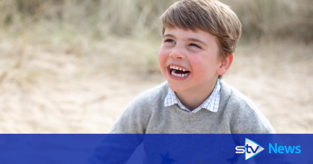 New photographs of Prince Louis released to celebrate royal's fourth ...