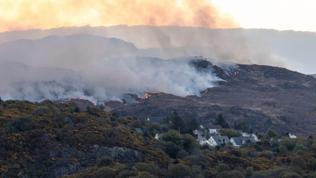 Kyle of Lochalsh wildfire that burned for two days extinguished, the ...