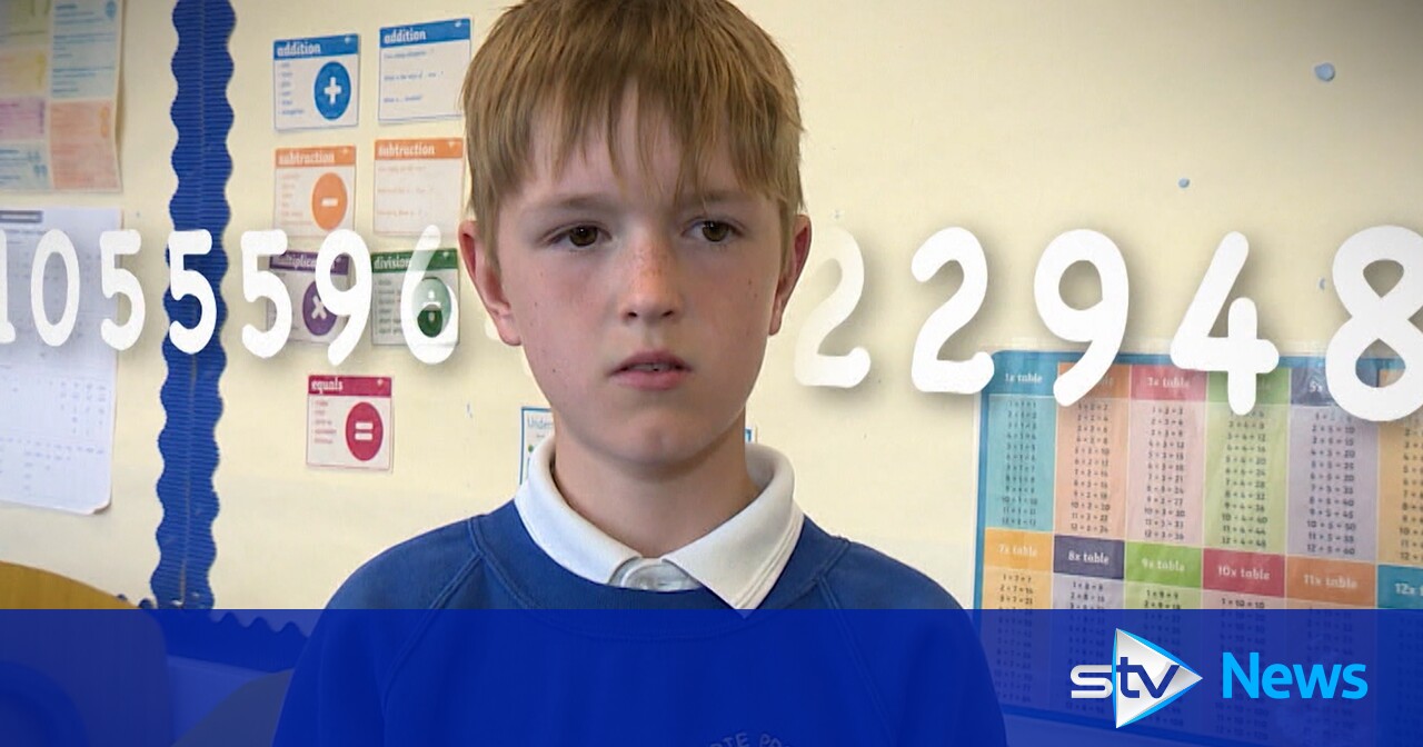 School pupils at Comrie Primary in Perthshire master the mathematical ...
