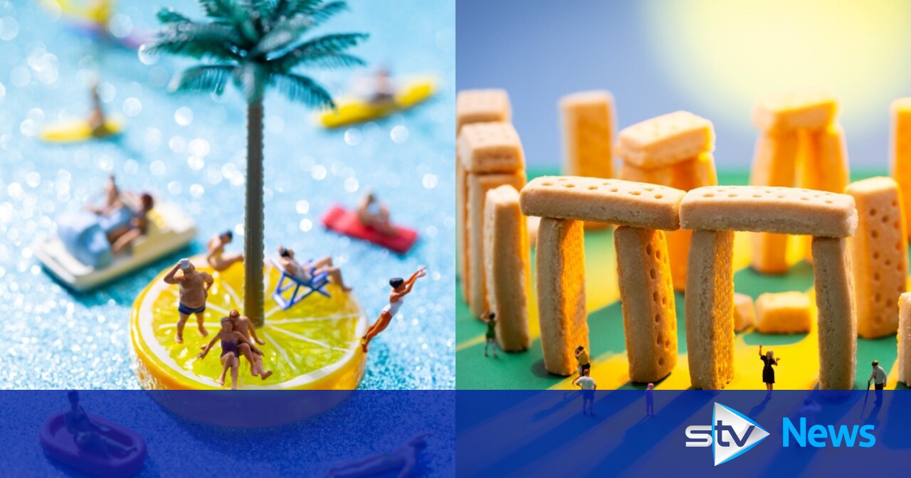 Photographer creates summer scenes using tiny figures and everyday ...