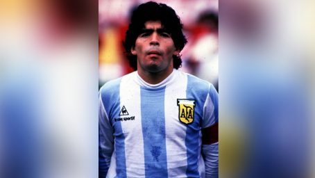 Diego Maradona’s ‘Hand of God’ shirt sells for over £7m at Sotheby’s ...