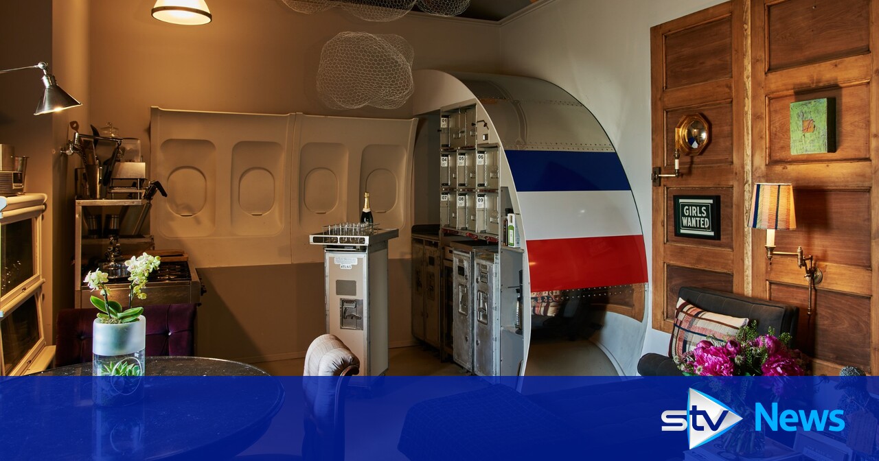 Scottish chef converts cottage kitchen into 'American Airlines-inspired ...