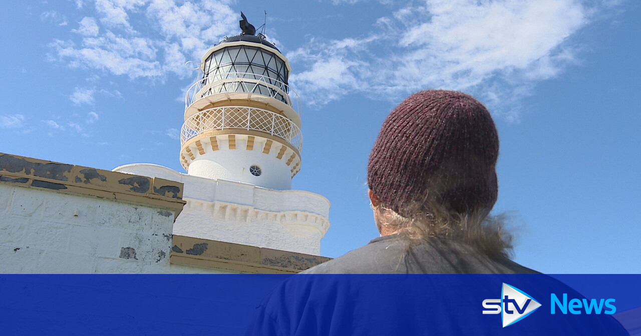 Man visits lighthouses across Scotland to honour keeper grandfather ...