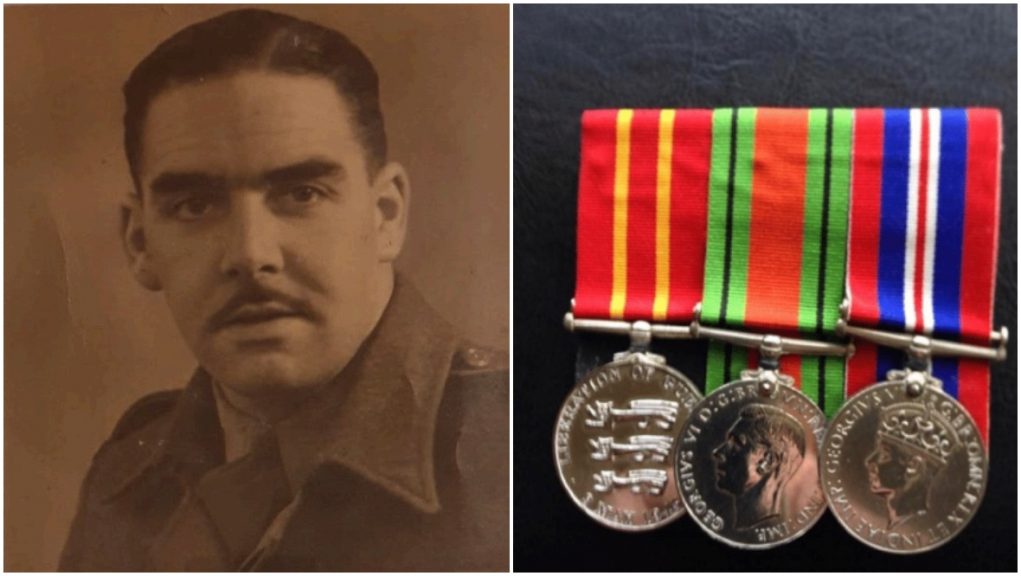 Sergeant-Major Robert Shaw first British soldier to land on Guernsey to ...