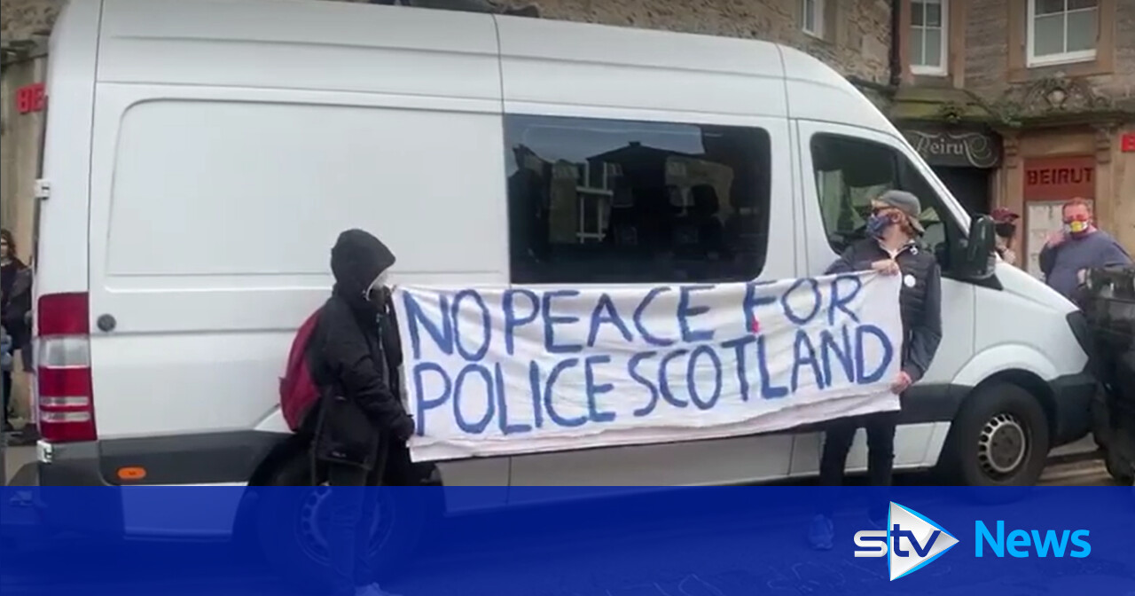 Protesters' actions to stop immigration raid in Edinburgh deemed ...