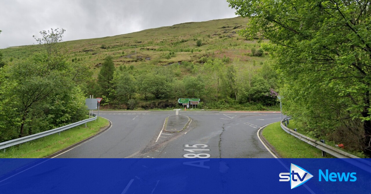 Motorcyclist killed in crash with lorry on A815 near A83 junction in ...